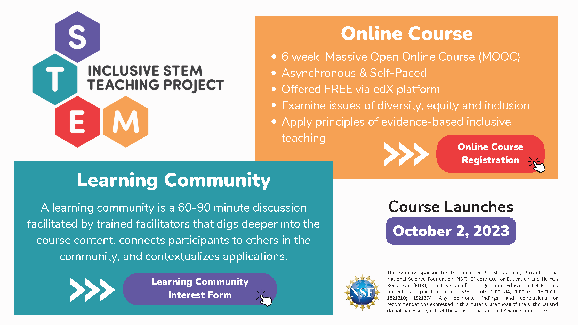 Inclusive STEM Teaching Project | Center for Excellence in Teaching and ...